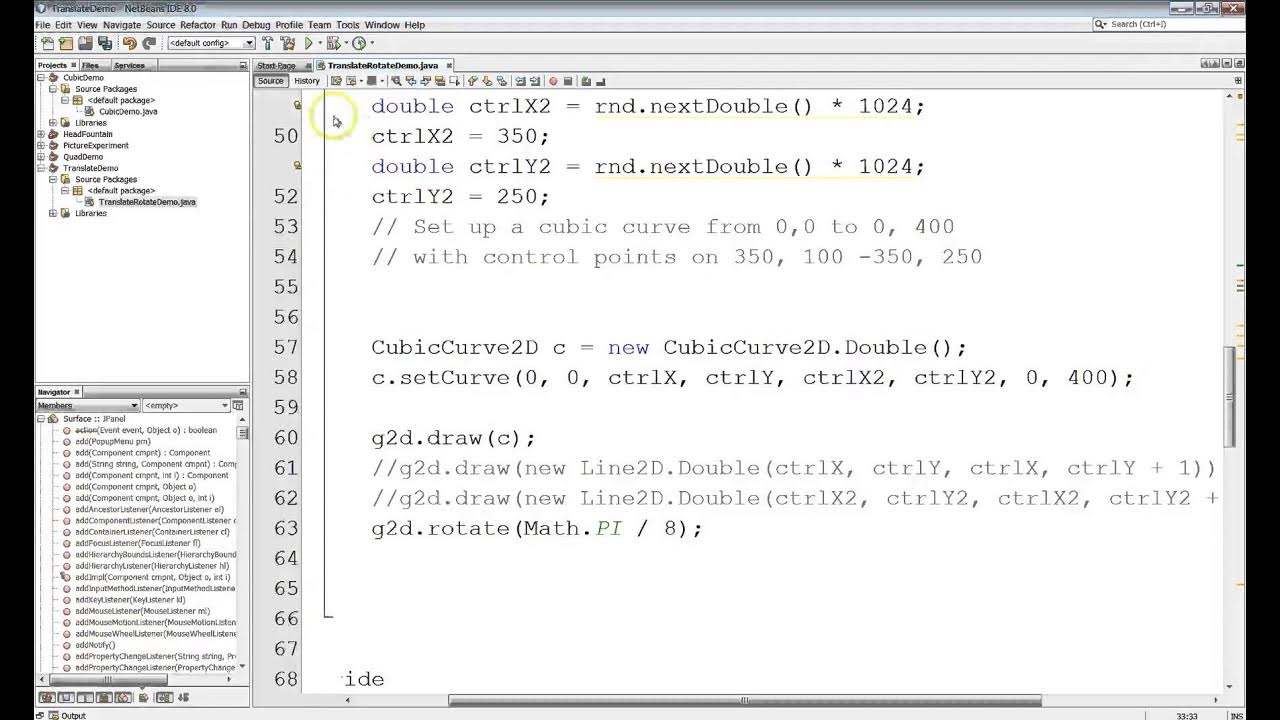 Java 2D 10: Transforms - Translation and Rotation - YouTube