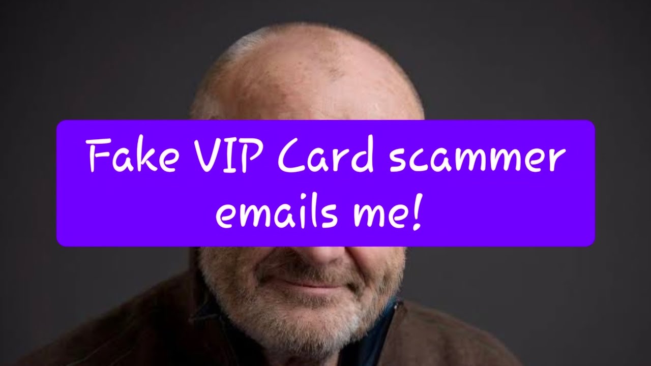 Fake VIP Card Scammer emails me! - YouTube