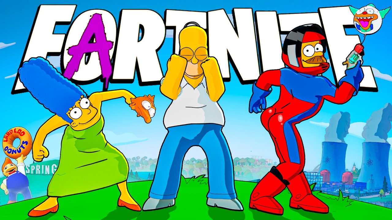 SIMPSONS X FORTNITE - EL HIPER RESUMEN - YouTube