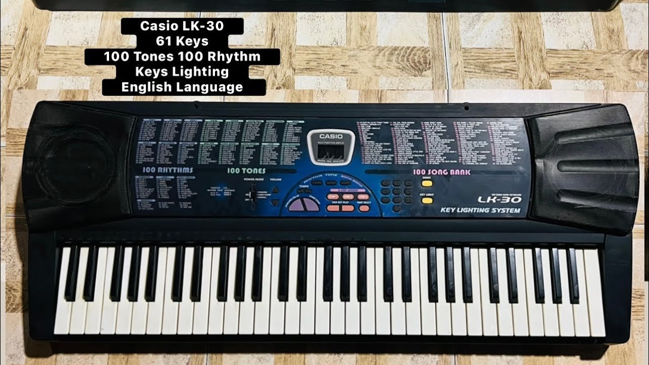 Casio Lk-30 Keyboard 61 Keys ( Wilsons Music Instruments Whatsapp No ...