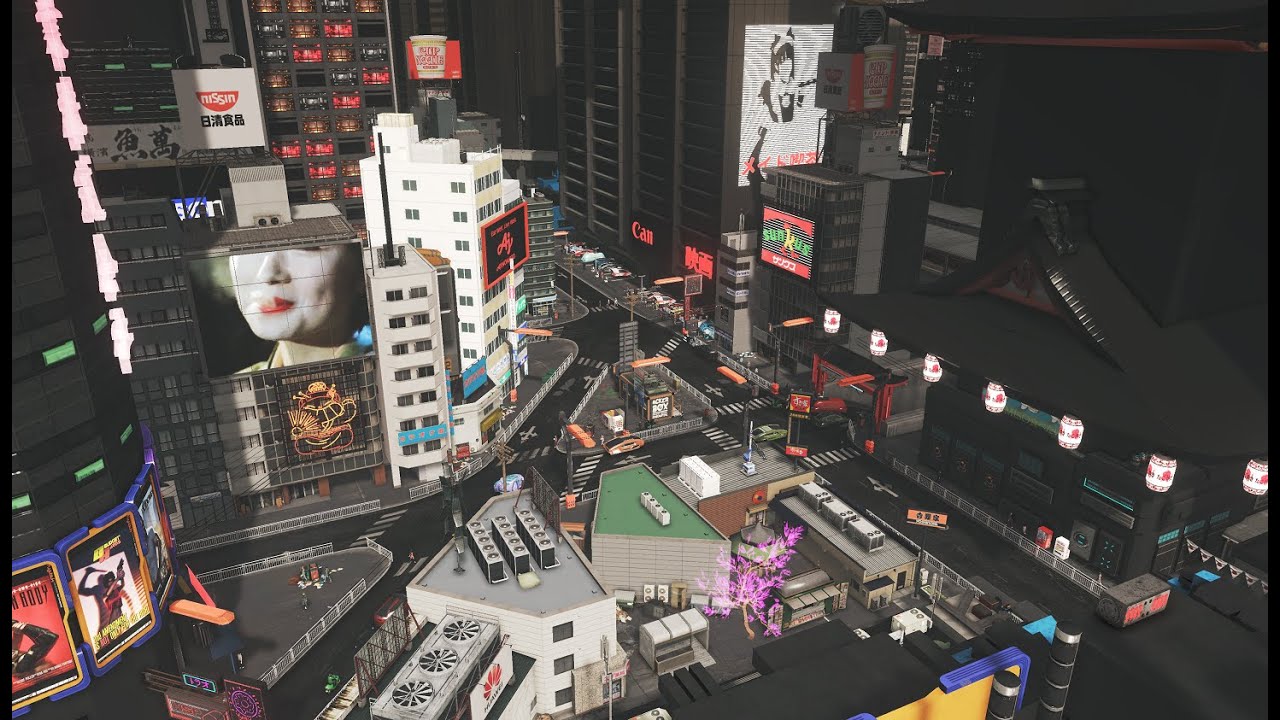 New Japanese signs for Cities:Skylines, plus preview of my newest city ...