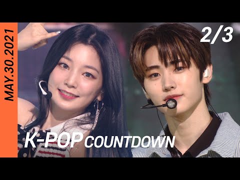 [FULL] SBS K-POP Countdown (2/3) | EP1095 (20210530) | AESPA, NCT DREAM, ENHYPEN