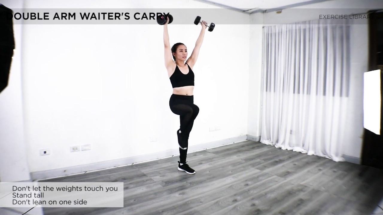 DOUBLE ARM WAITER'S CARRY - YouTube