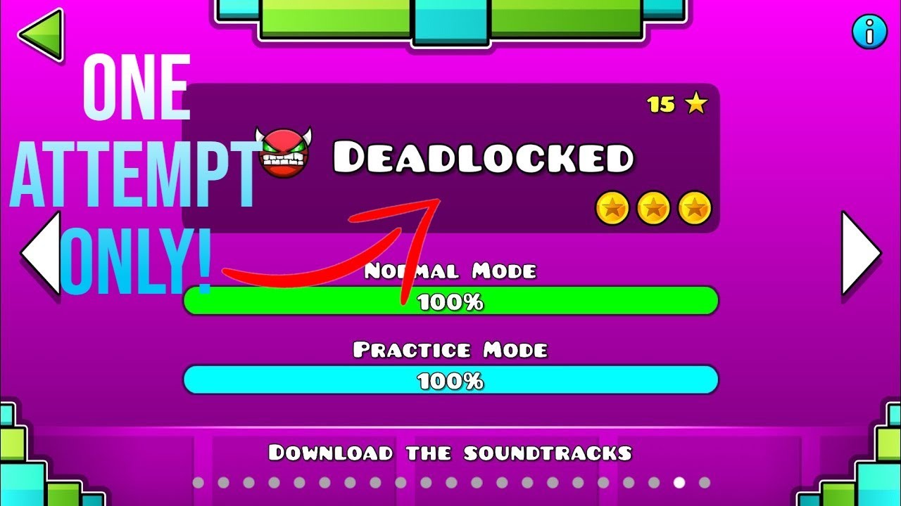 I Did One Attempt On Every RobTop Level! | Geometry Dash - YouTube