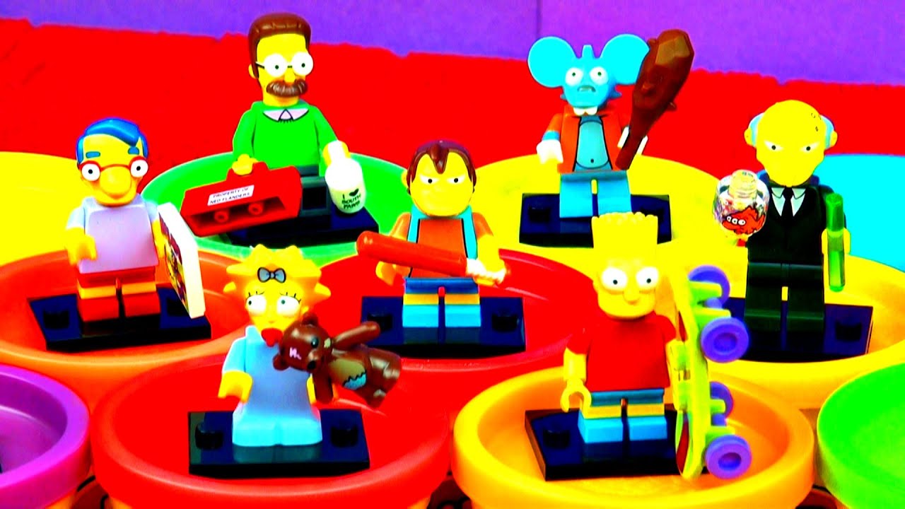 The Simpsons LEGO Minifigures Ultra Review Blind Bag Mystery Packs ...