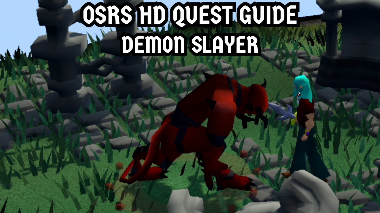 [OSRS HD Quest Guide] Demon Slayer - YouTube