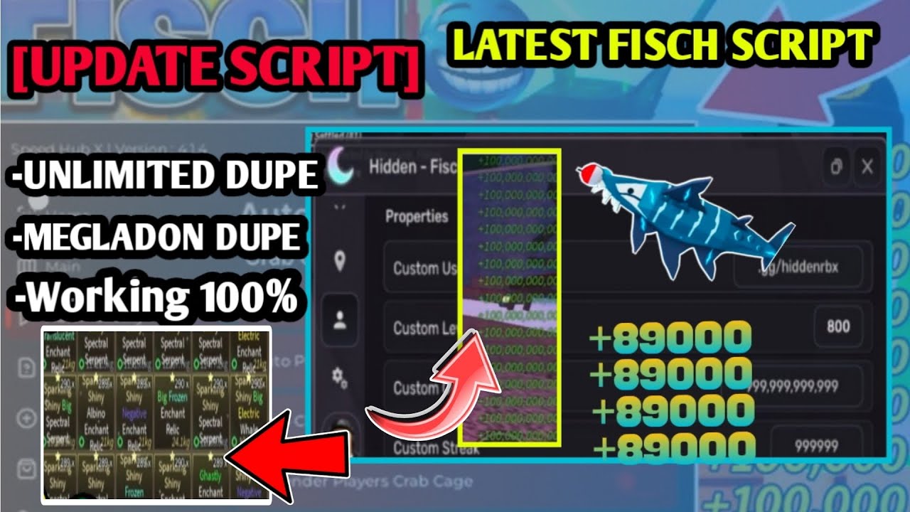 [NEW] Fisch Script - Auto Dupe Infinite Money , *Pastebin * (No Visual ...