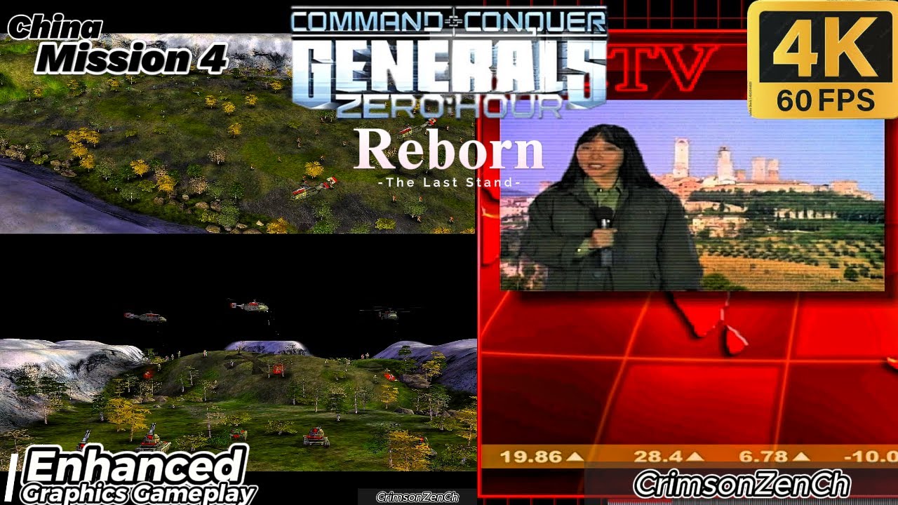 C&C Generals Zero Hour Reborn / China Mission 4 / Enhanced Graphics ...