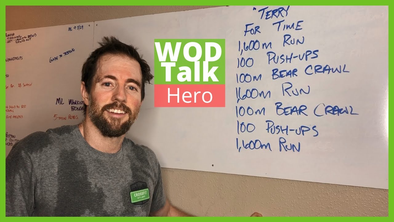 WOD Talk Hero Workout - Terry 2020 06 06 with Coach Kyle - YouTube