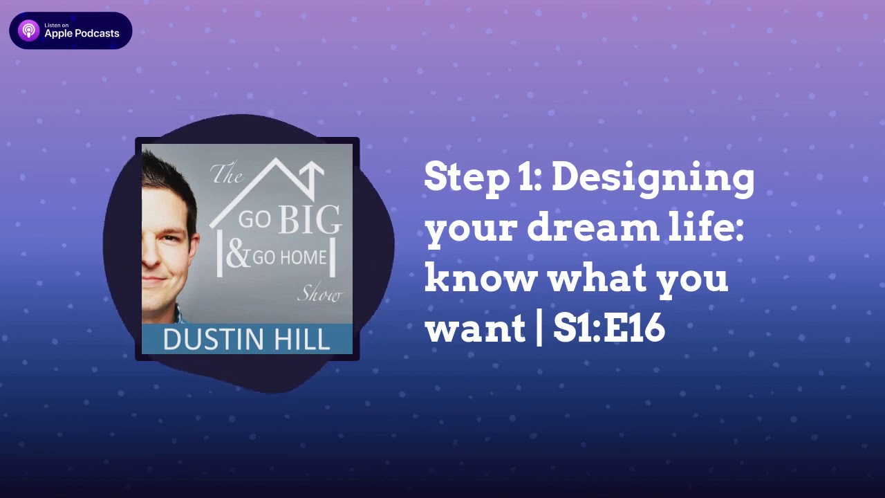 Step 1 to designing your dream life: know what you want | S1:E16 - YouTube