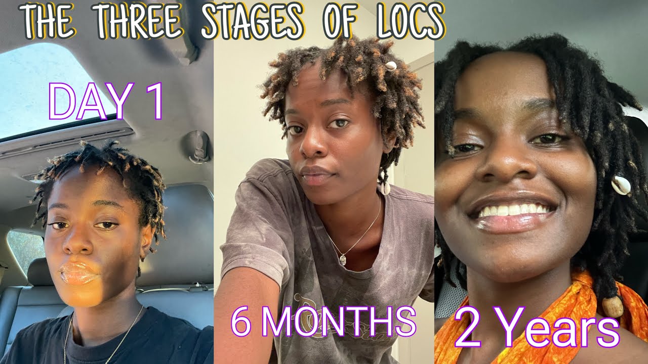 How To Survive The " Ugly Phase." Of Starter Locs. - YouTube