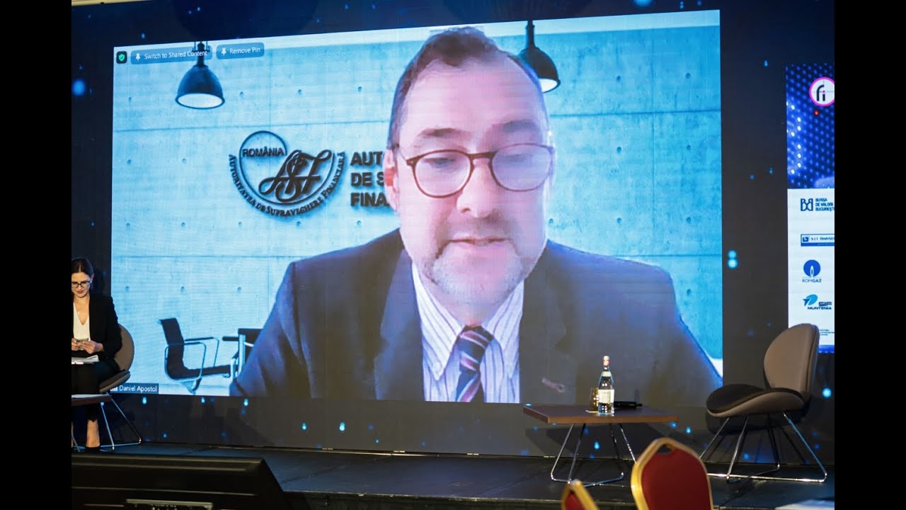 Daniel APOSTOL, ASF, la Forumul Pietei de Capital 2021 by Financial ...