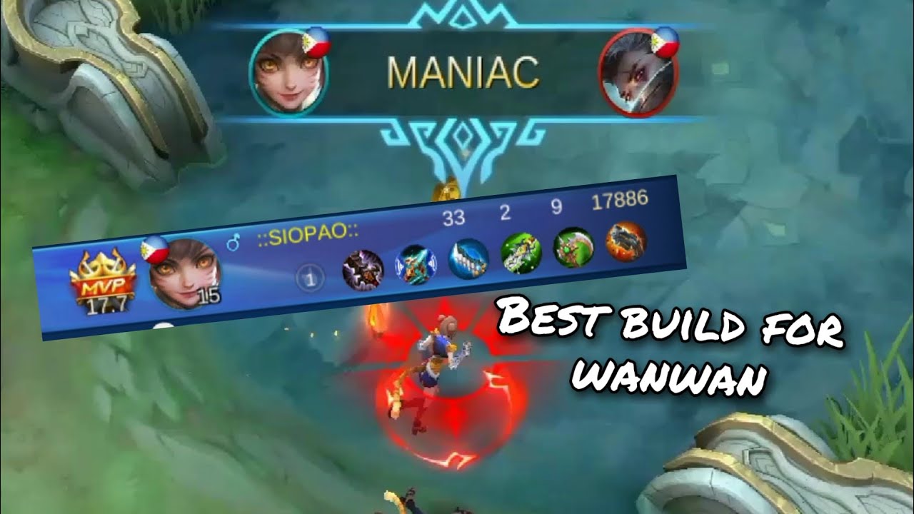 Wanwan build and tips ||Mobile Legends:bangbang || Maniac - YouTube