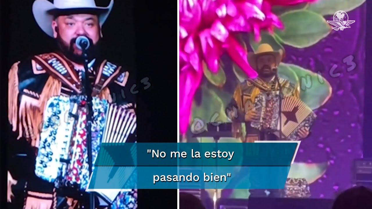 Vocalista De Intocable Termina Abruptamente Su Concierto No Iba Ni A