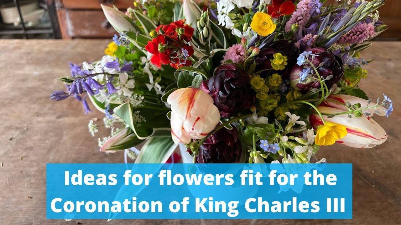 Ideas for your flowers for the Coronation weekend - have fun cutting to ...