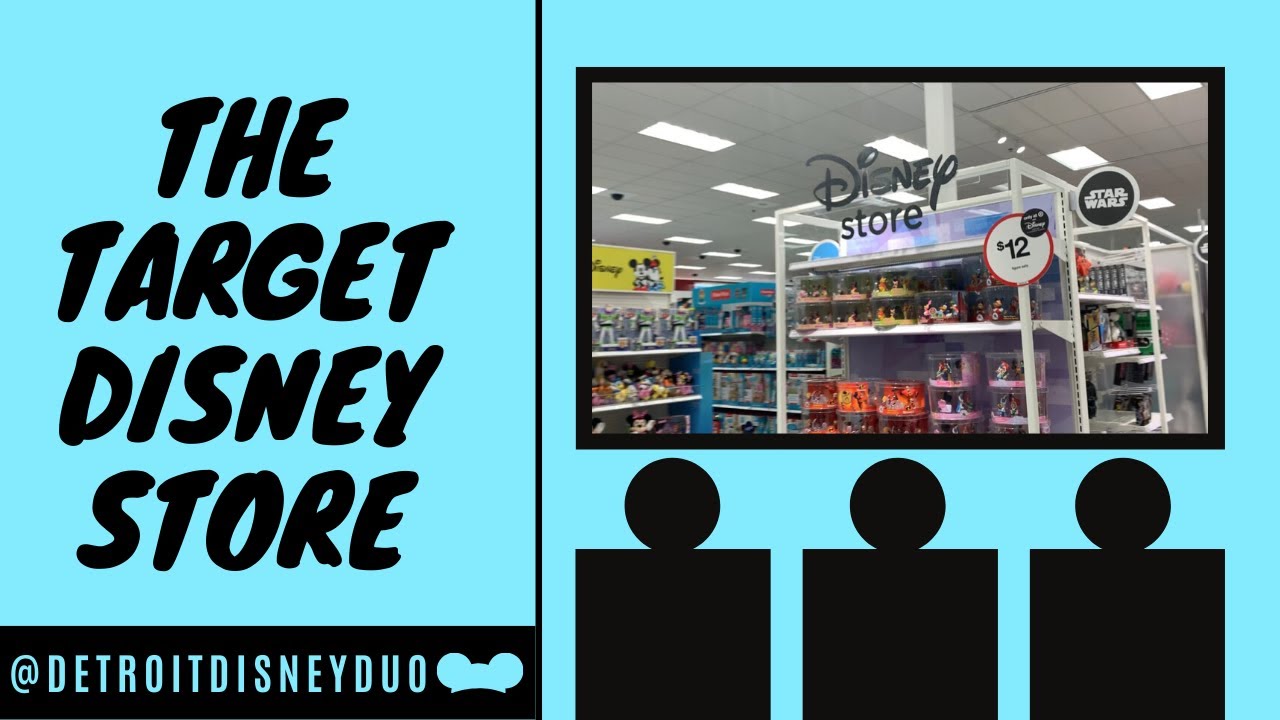 TRIP TO THE TARGET DISNEY STORE - YouTube