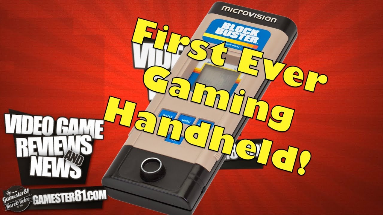 Milton Bradly Microvision Handheld Review - Gamester81 - YouTube