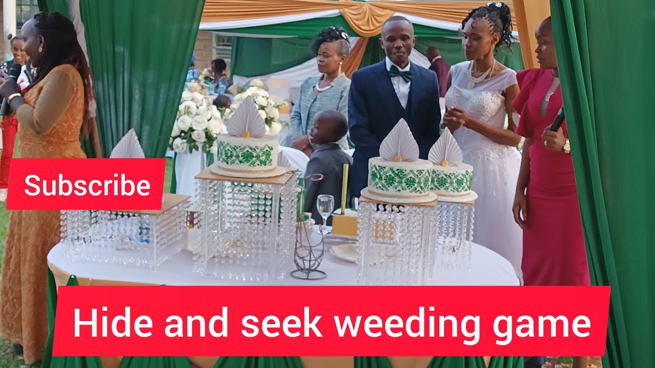 Wedding game - Hide and seek of Bride and bride groom - Muhikania gute ...