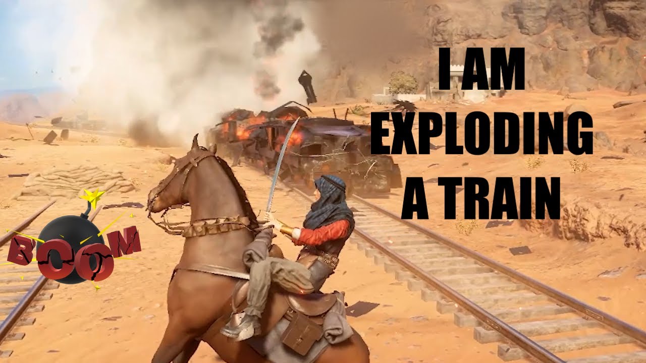 I am exploding a tank with a horse | Battelfield 1 #5 - YouTube