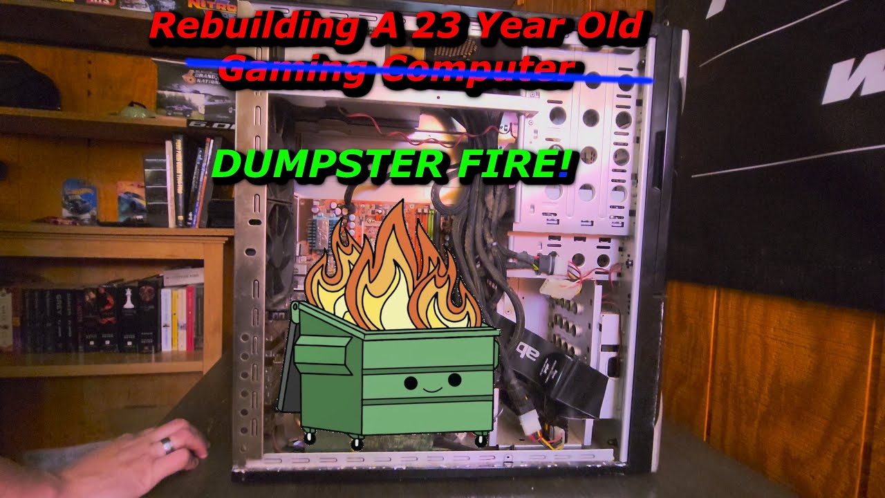 My 20 Year Old Gaming Computer, Can It Be Saved? (It's A 5 Alarm ...