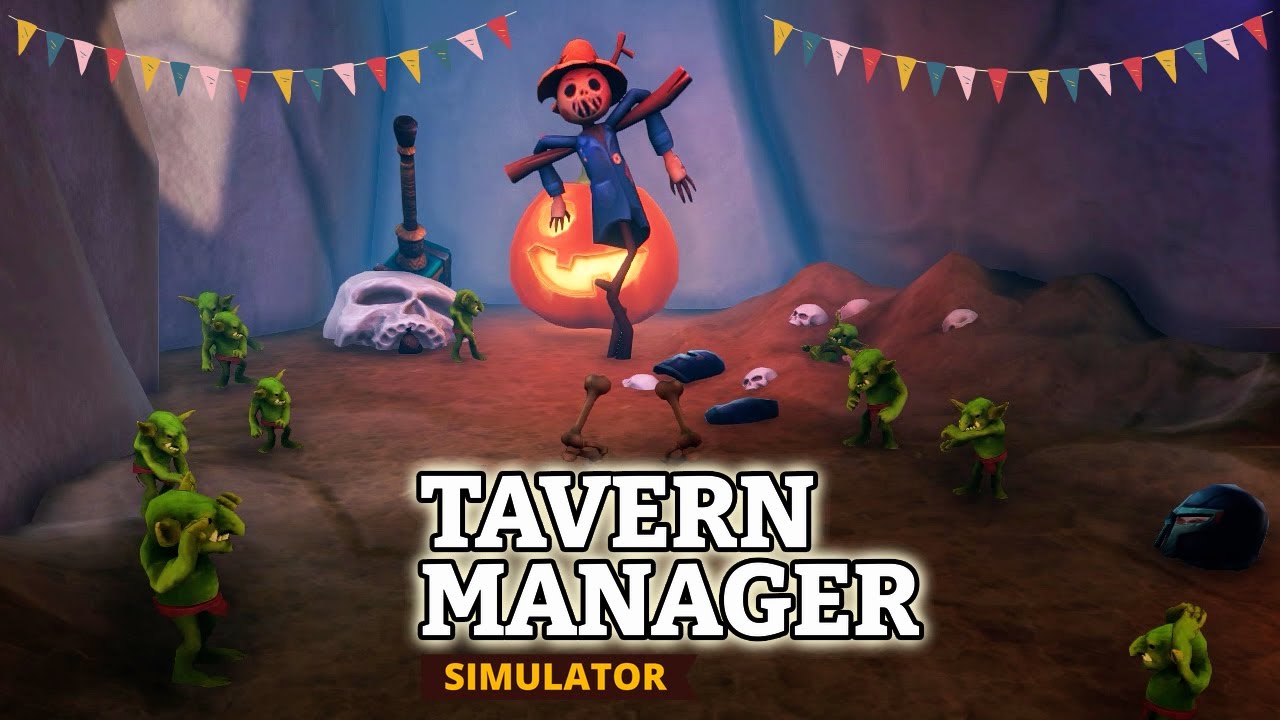 🍻 EVENTO de HALLOWEEN 🍬 #19 - Tavern Manager Simulator 🍻 Gameplay ...