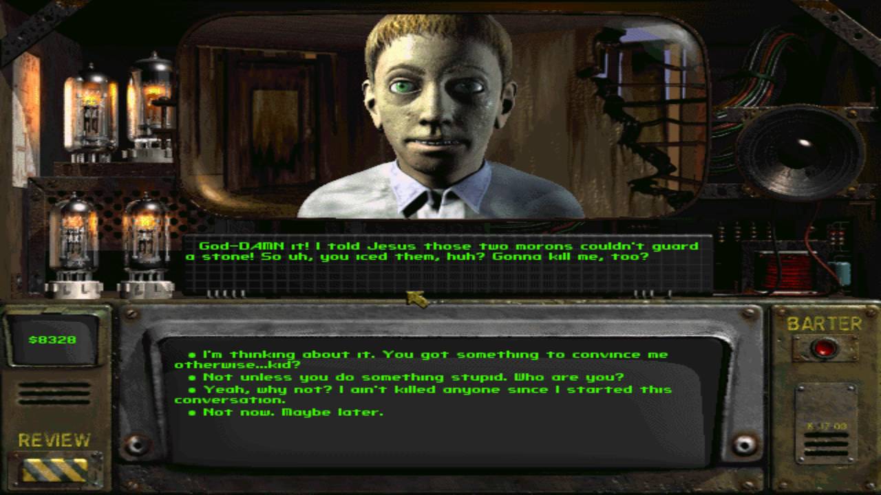 Fallout 2 (Part 4) - Recruiting Myron - YouTube