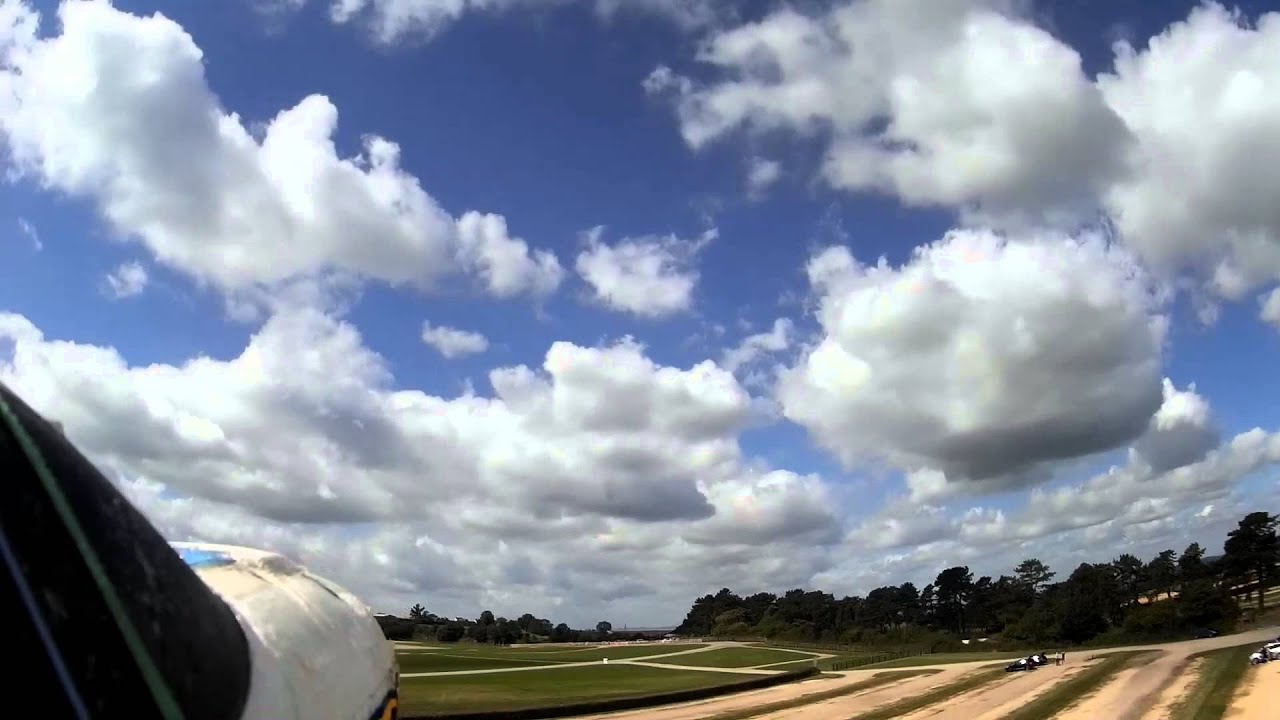 Windy day at the races. - YouTube