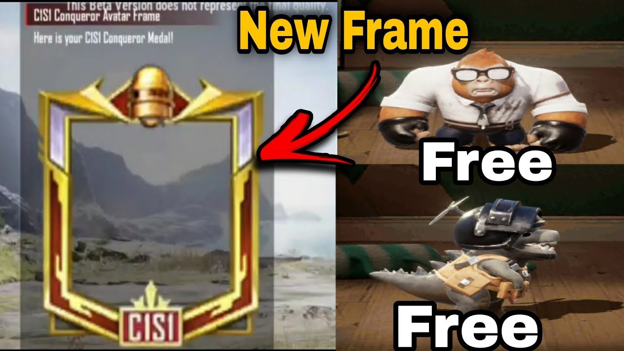 New Conquerer Frame in BGMI 🔥 Zombie Mode Achivement 🔥 Kong and ...