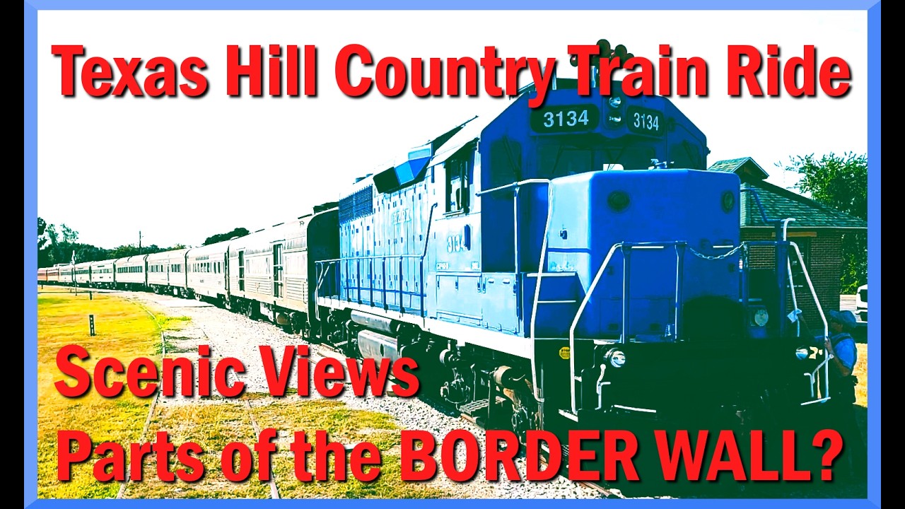 Austin Steam Train Ride on the Hill Country Flyer / Daytrip to Burnet ...
