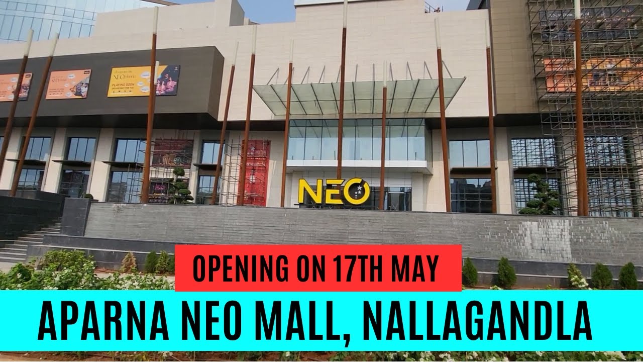 Aparna Neo Mall Nallagandla || Opening on 17th May || Upcoming Malls in ...