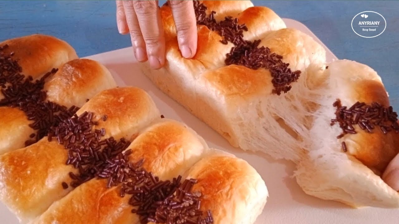 Roti empuk dan lembut tanpa telur,, | Roti tangzhong,, - YouTube