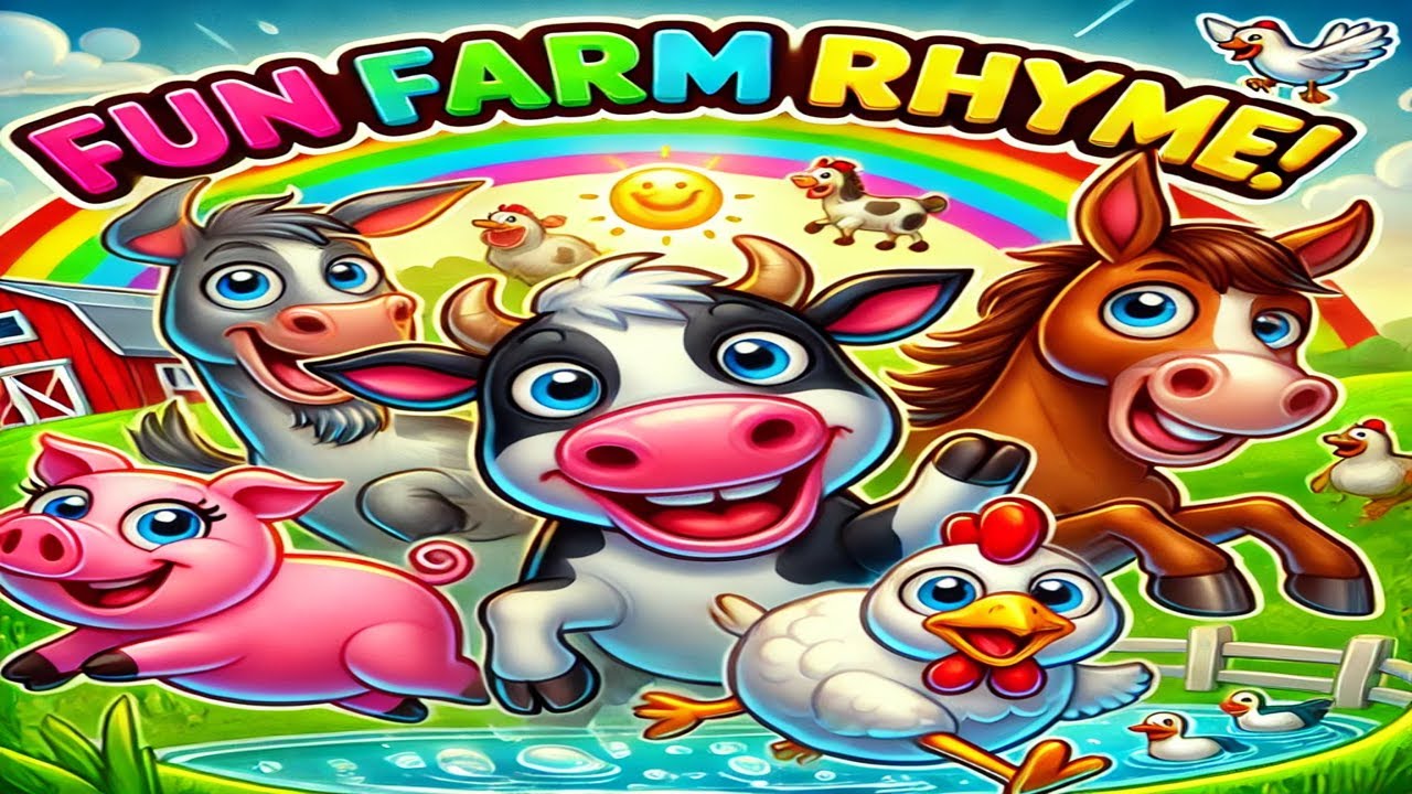Fun Farm Rhyme! Meet the Animals in a Musical Farm Adventure - YouTube