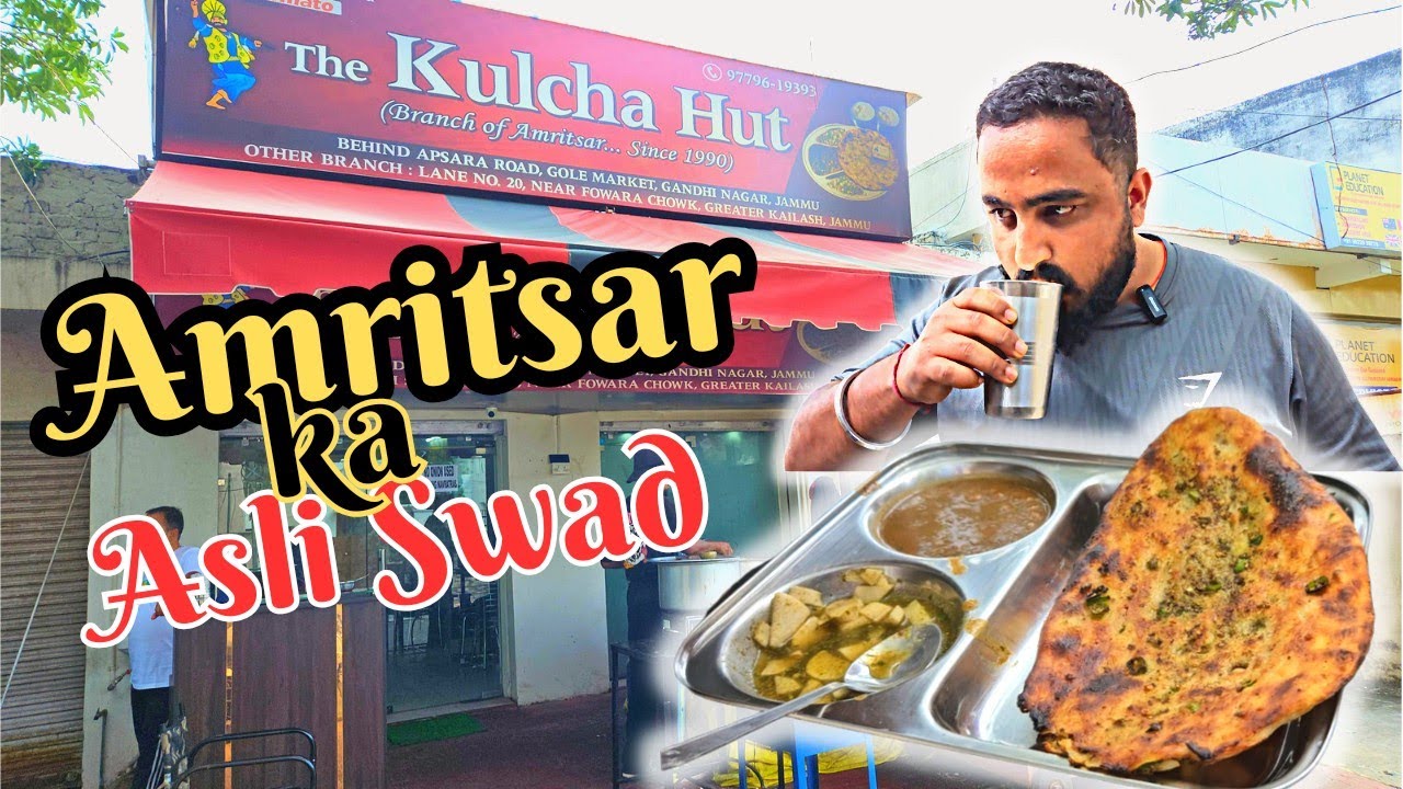 Real Amritsari Kulcha In Jammu - The Kulcha Hut -Indian Street Food ...