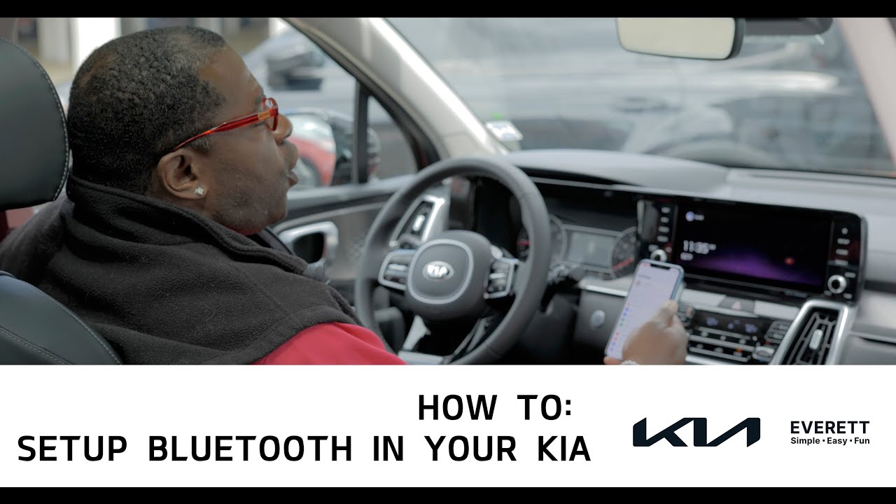 How to set up bluetooth on your new Kia - YouTube