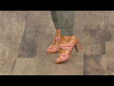 frye & co. Bow Heeled Sandals - Leiah Bow on QVC