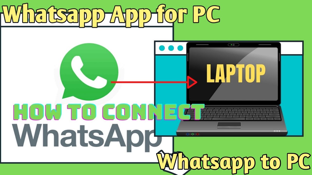 how to connect whatsapp to your pc | whatsapp app for pc | #whatsapp ...