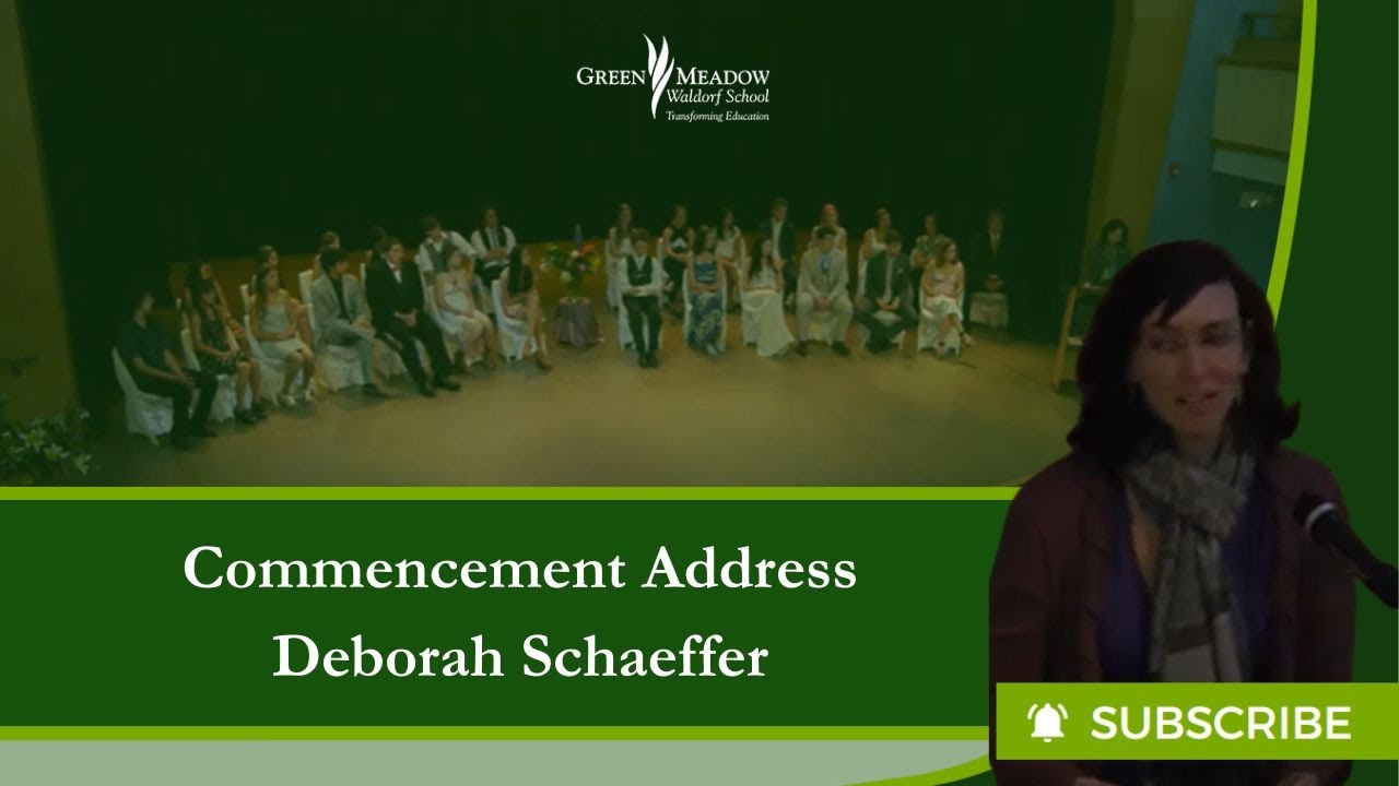 GMWS: Commencement Address Deborah Schaeffer 2014 - YouTube