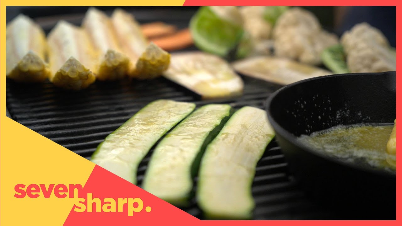 Chef Peter Gordon puts on a Vege Barbecue - YouTube