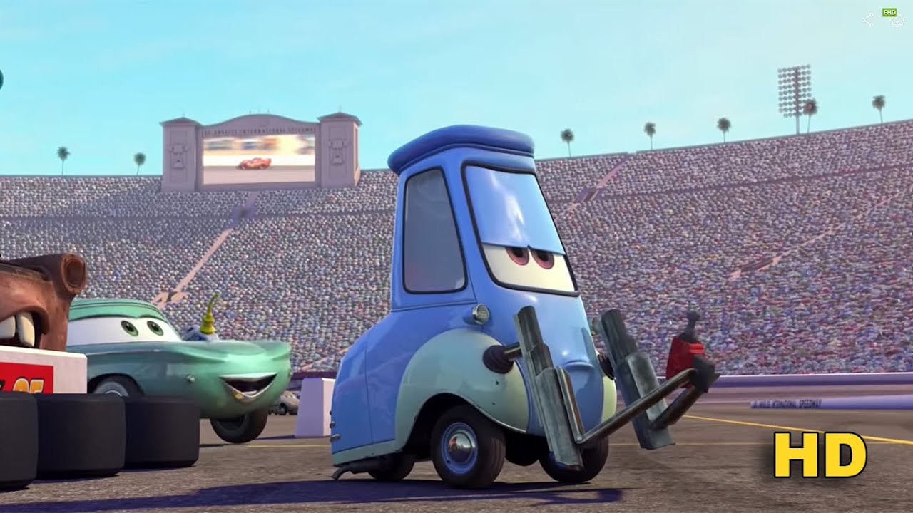Cars 1. Guido pit stop - YouTube