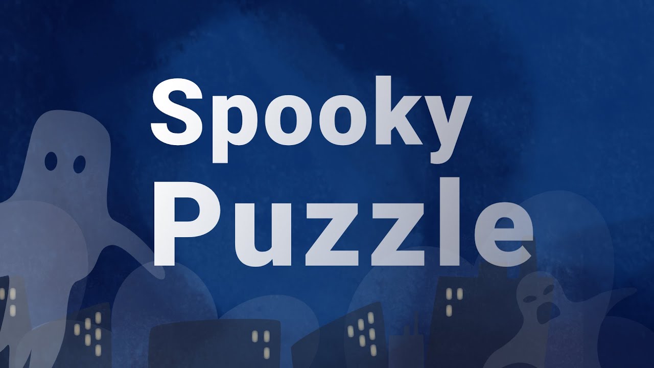 Spooky Puzzle | #FlutterPuzzleHack - YouTube