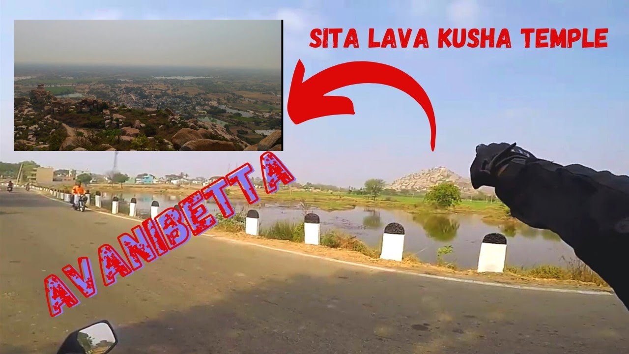 Avani betta | Treking | Sita, Lava kusa & Ramalingeswara temple - YouTube