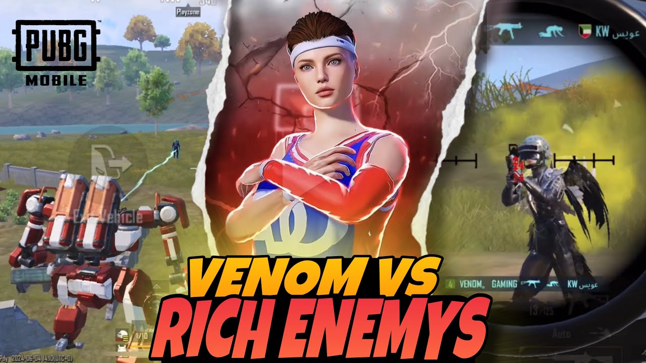 VENOM VS RICH ENEMY 🤑 PUBG MOBILE/BGMI INDIA 🇮🇳 - YouTube