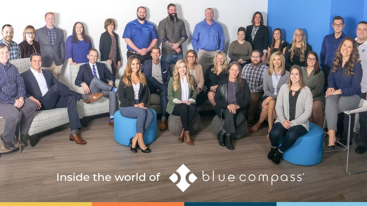 Inside Blue Compass, Iowa-based Digital Marketing Company - YouTube
