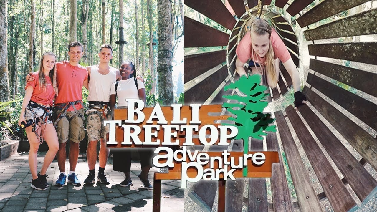 MUST DO IN BALI! TREETOP ADVENTURE PARK | Bali Part Eight - YouTube