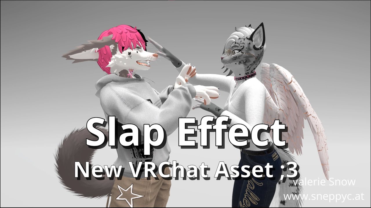 VRChat Slap and High-5 Effect Demo - YouTube
