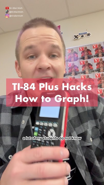 TI-84 Plus Tips and Tricks: Graphing a Line #maths #mathsteacher #education #ti84 #tips #hacks ...