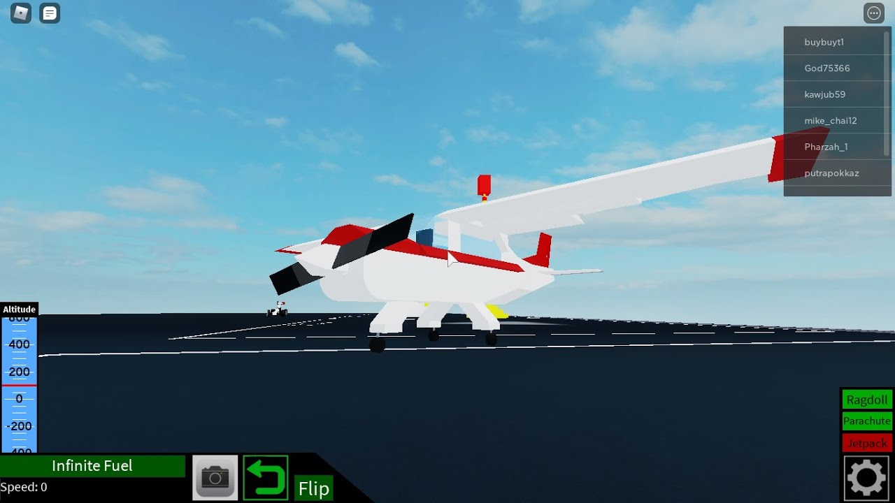 Plane Crazy | Soroush1234's Cessna 172 - Broken flight - YouTube