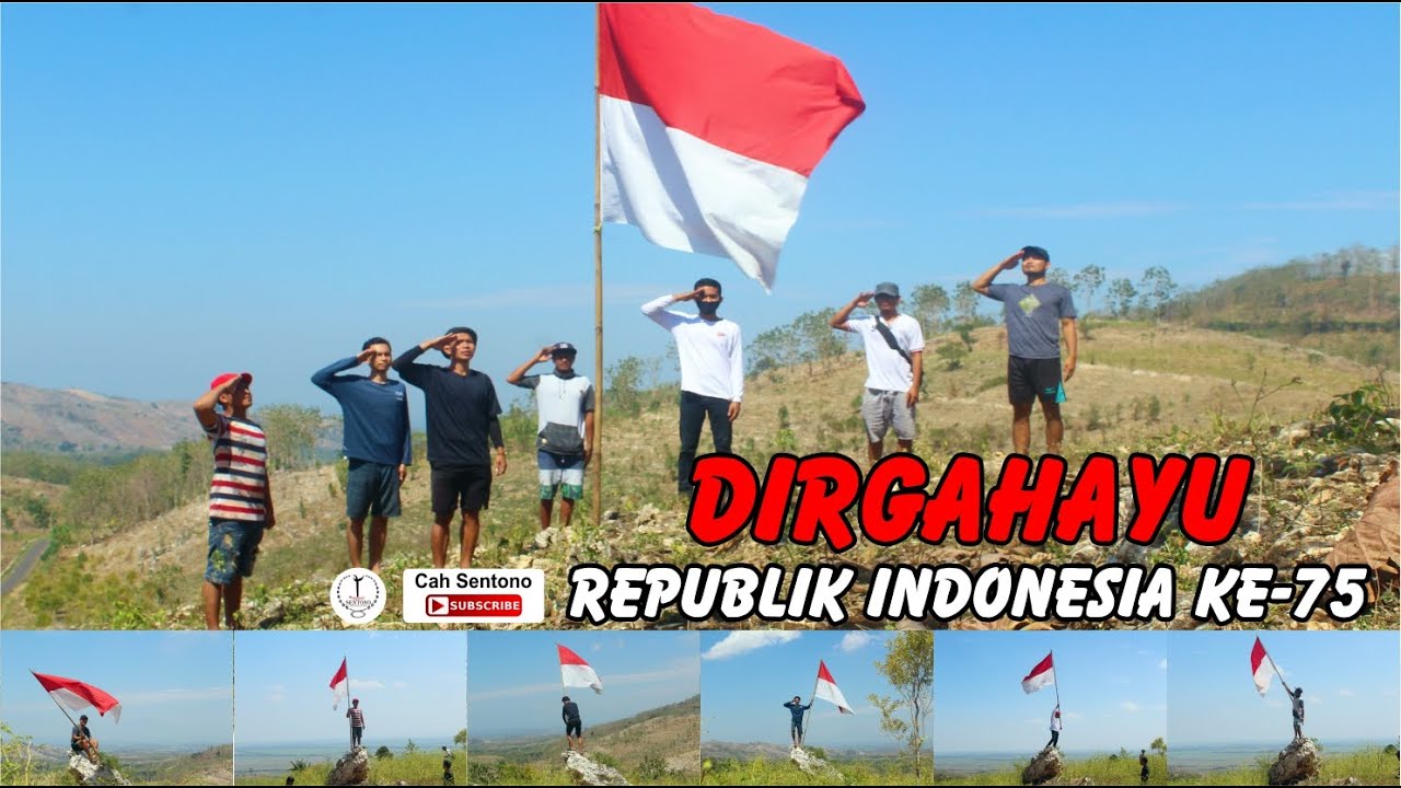 PERINGATAN HUT RI KE-75 DI BUKIT KENDENG PRAWOTO PATI | CAH SENTONO # ...