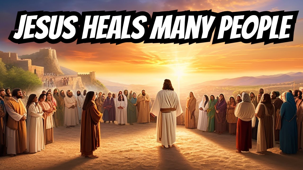 Jesus Heals Many People - YouTube