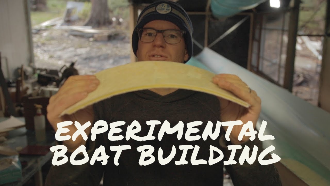 Experimental boat building. Will it work?? - YouTube